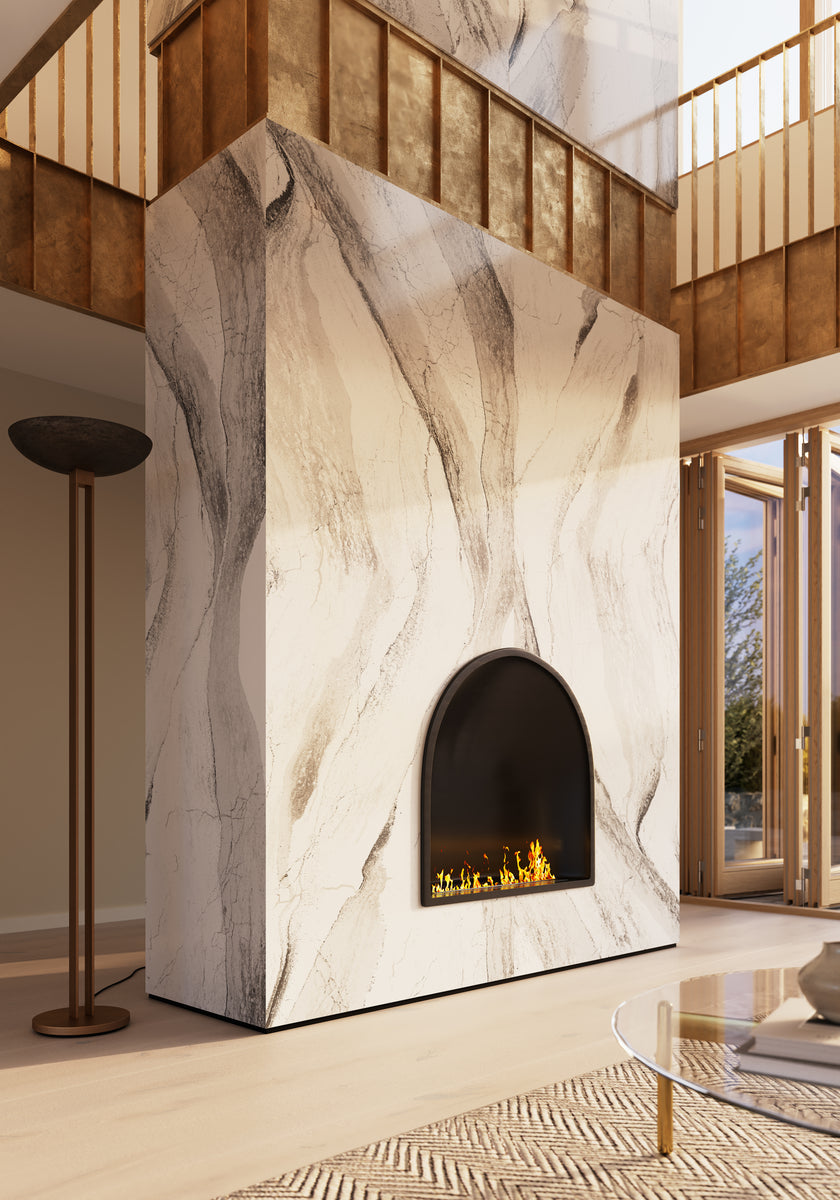 NEW - Windsor Brass Satin Ridge™ Quartz Sample – Cambria Life + Style